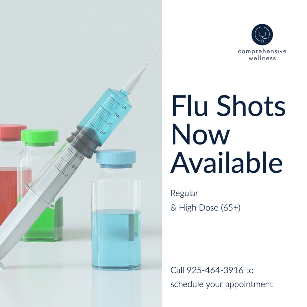 Flu Shots Now Available! - Comprehensive Wellness